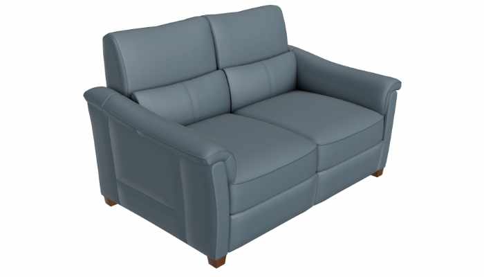 C068 Astuzia Leather Loveseat Southons Of Salisbury
